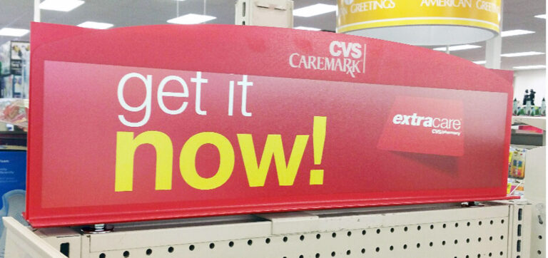 Custom Retail Endcap Displays | BAW Plastics Inc.